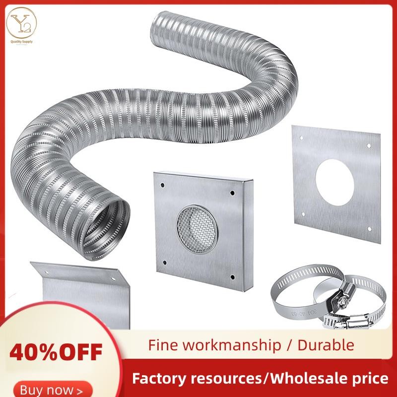 Pellet Stove Fresh Air Intake Kit 2x60Inch Outside Cold Air Kit for ...