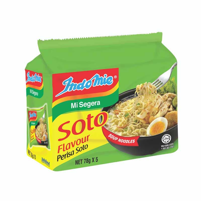 Indomie Mi Soto Flavour 5s X 78g | Shopee Singapore