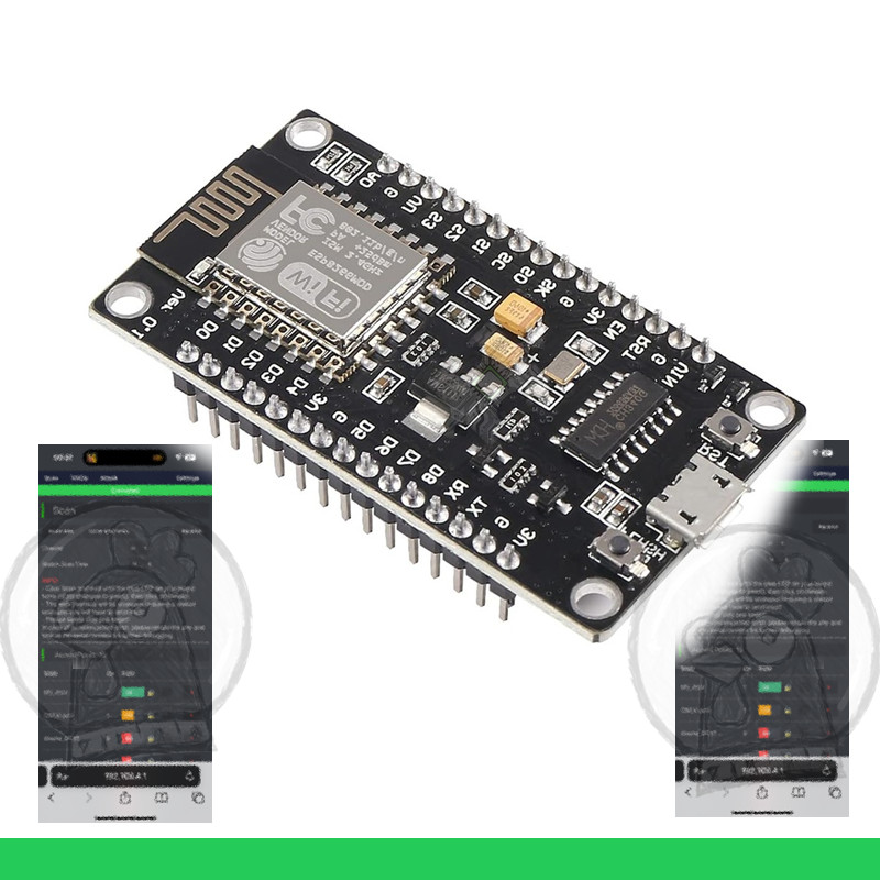 ENGLAB Nodemcu ESP8266 wifi, NodeMCU Lua V3 CH340 Development Board 2 ...
