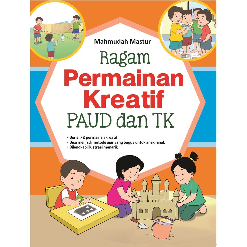 Books on Various Creative Games for PAUD and Kindergarten | Shopee ...