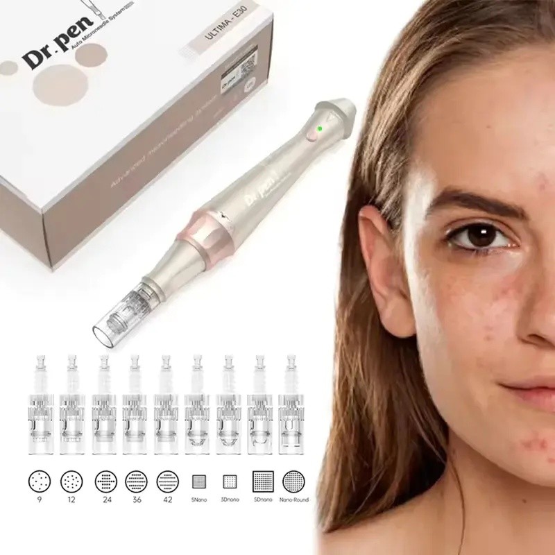 Professional Microneedling Rechargeable Dr pen E30 Dermapen Wireless ...