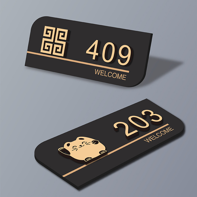house number Hdb Unit Number door sign/Number platehouse/Customized ...