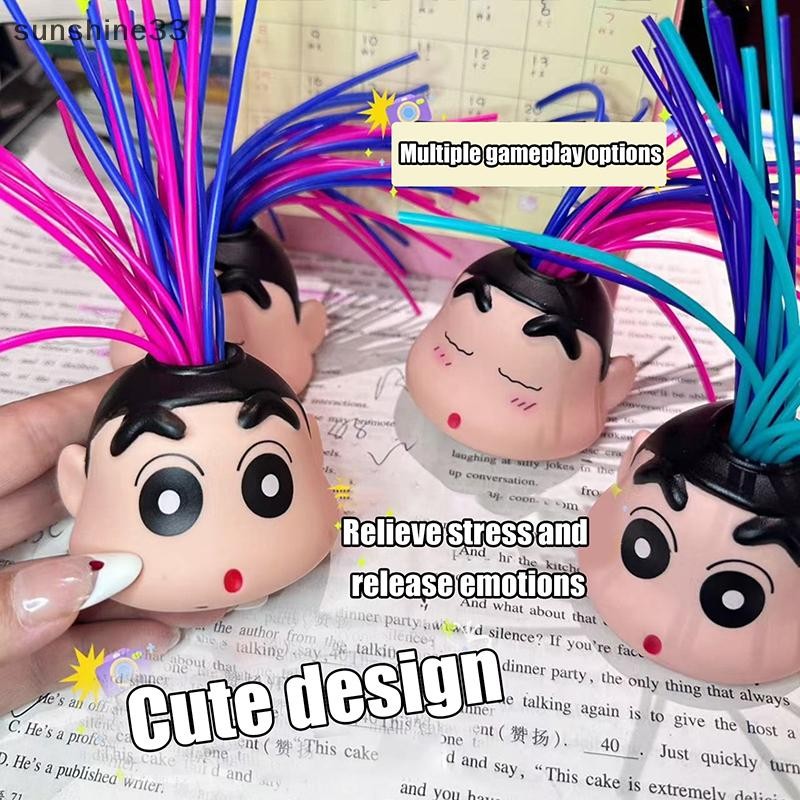 SY 1 Piece Sound Funny Knead Squishy Decompression Prop Anti Stress ...