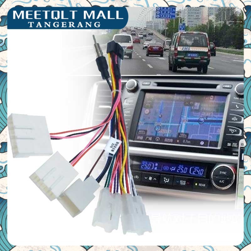 Android Head Unit Socket Cable Toyota Daihatsu Plug Play Car Stereo ...