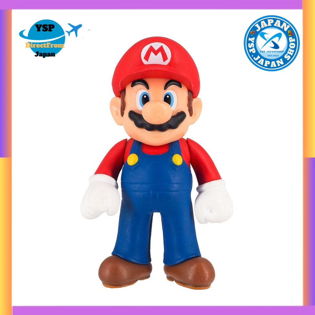 Sanei Boeki Super Mario Figure Collection Mario 01 FCM-001 from Japan | Shopee Singapore