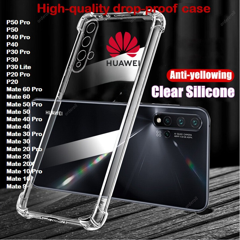 Huawei Anti Shock Case P20 Pro P30 Lite P40 P50 P50 Pro Mate 9 Mate 10 Pro Mate 20 Mate 60 40 50 ...