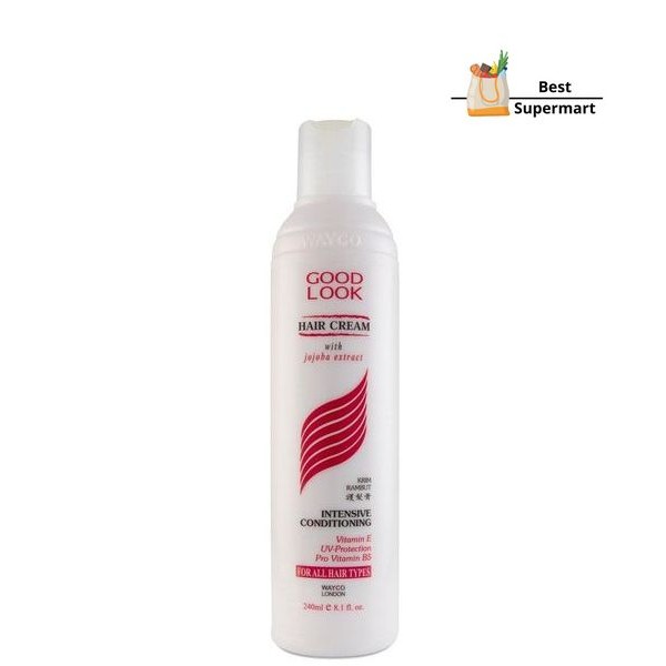 Good Look Hair Cream 240ml | Shopee Singapore