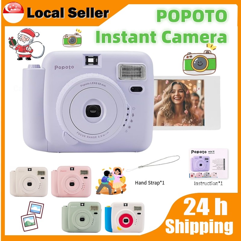 POPOTO Instant Camera / Instant Film Camera / Children's Gift Camera ...