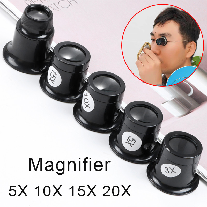 Watchmaker Magnifying Glass Watch Magnifier Watch Repair Loupe Tool 3X ...
