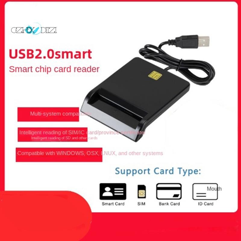 USB Smart Card Reader Bank Tax Declaration Ic Card Reader Id Device ...