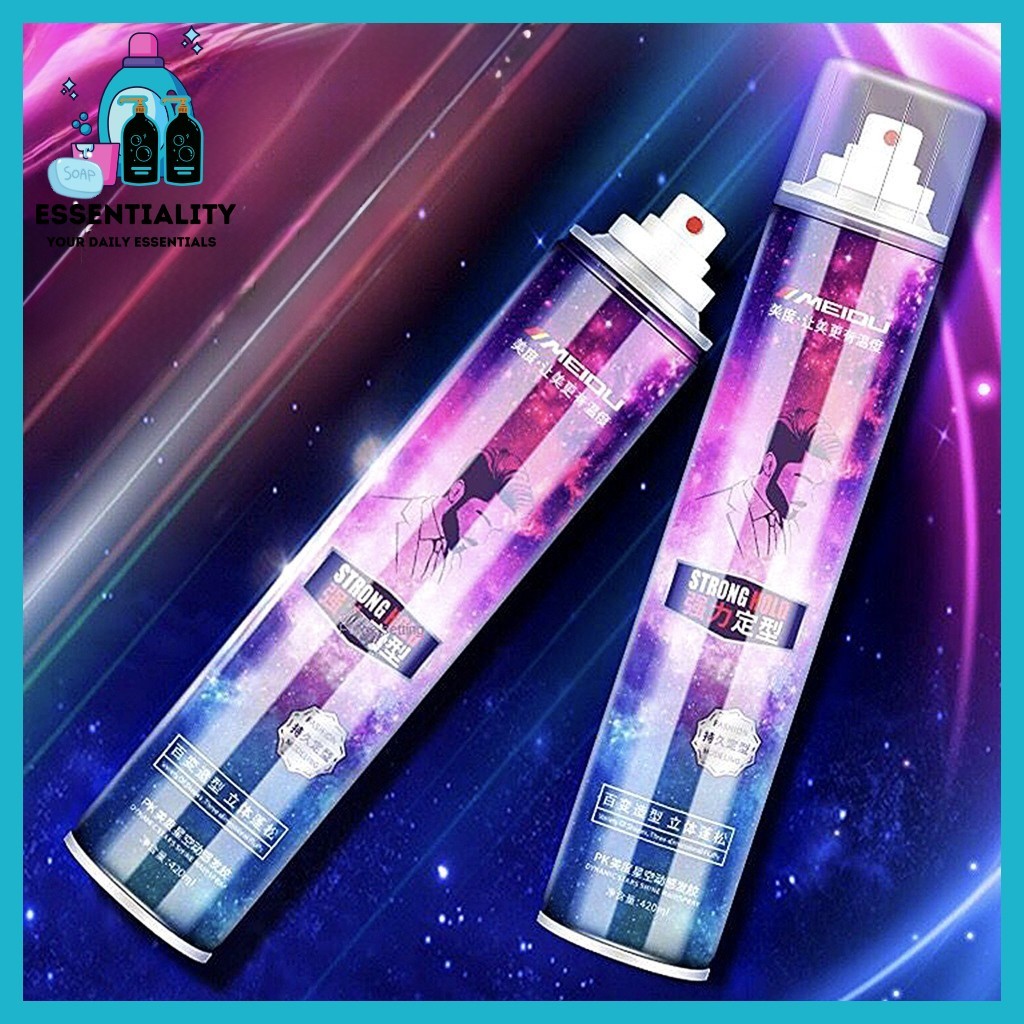 (ESSENTIALITY) Long Lasting Hair Setting Spray Men Strong Hold Provides ...