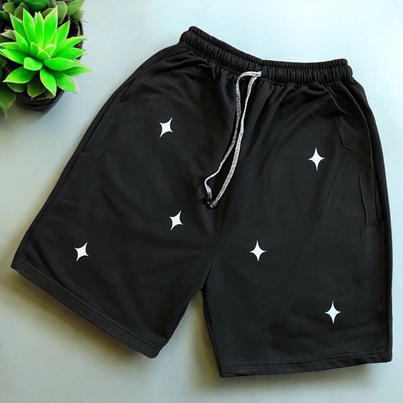 Y2K Retro Star Reflective Short Pants Y2K Reflective Star/ | Shopee ...