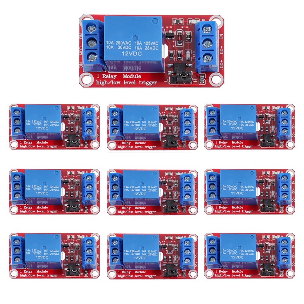 Activespace.sg ️10PCS 1 Channel Relay Module, 1 Channel Relay Board ...