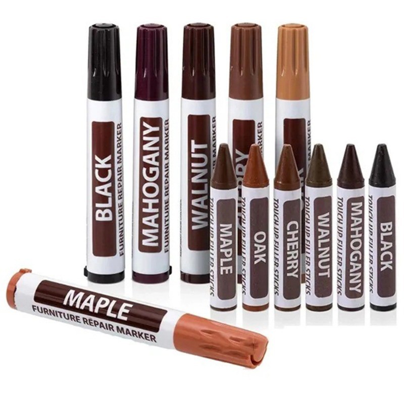 Wood Grain Furniture Touch Up Paint Pen Wooden Color Paint Marker Board ...