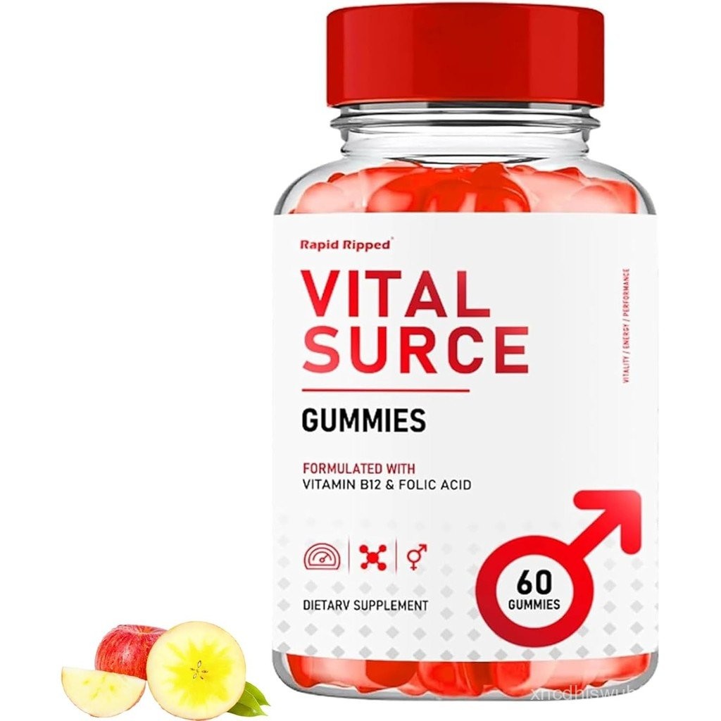 Vital Surge, Vital Surge Gummies for Men Supplement, Vital Surge ...