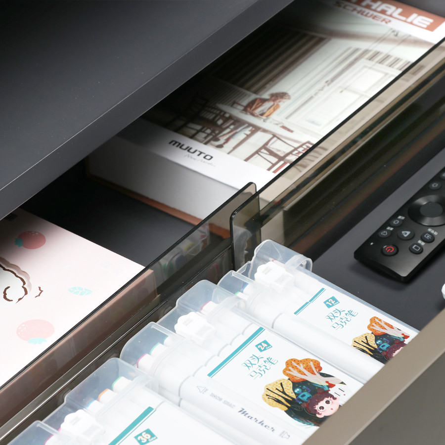 Drawer Storage Divider Freely Retractable Combination Kitchen Partition ...