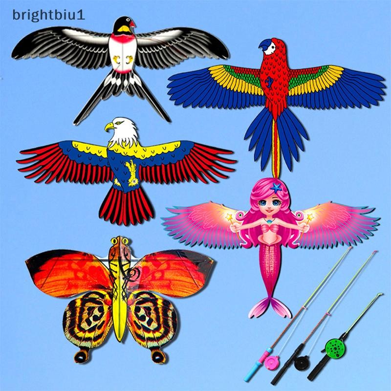 [Bgu] (Only kites)mini kites flying for children 3d kite pocket kite ...