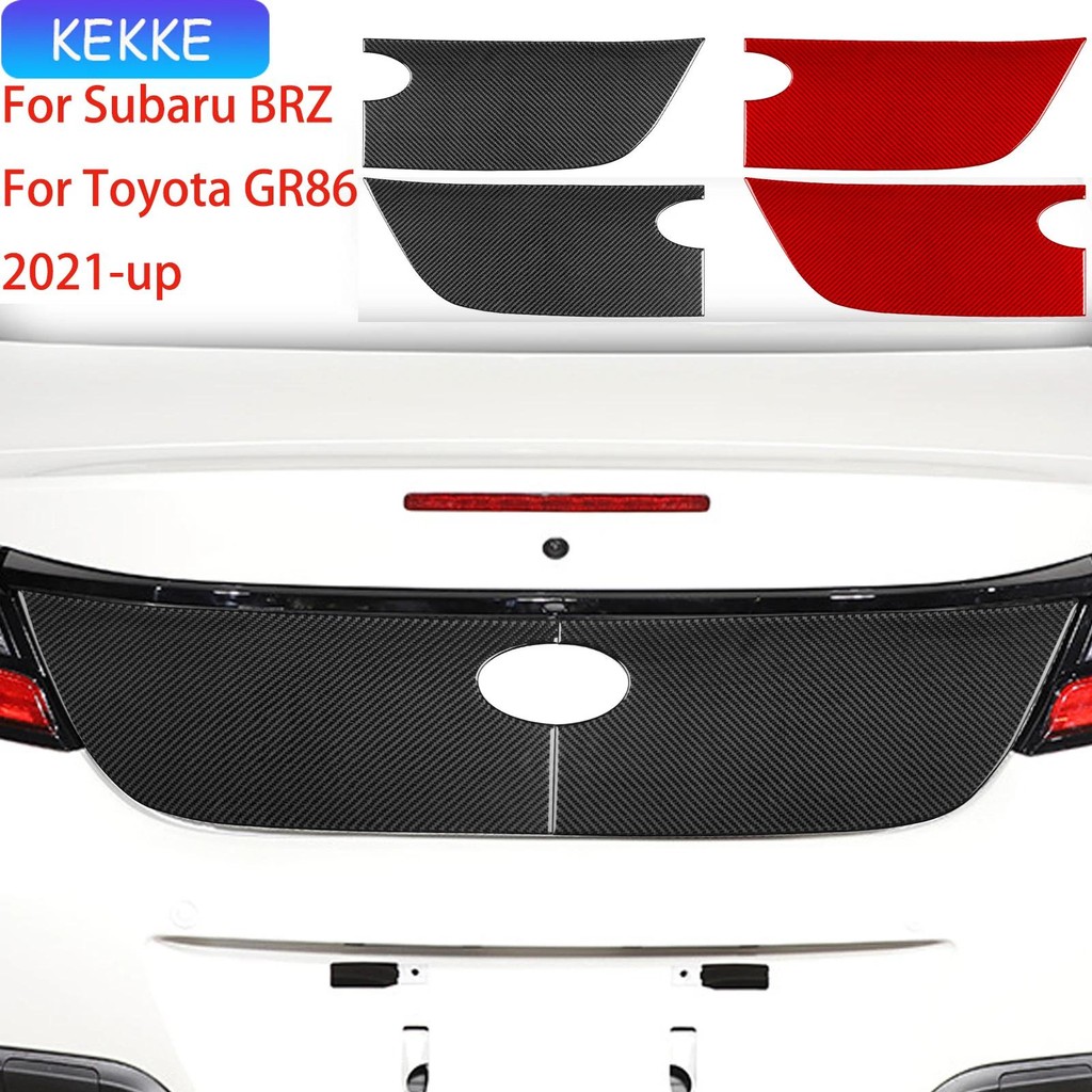 For Subaru BRZ/ For Toyota GR86 2021-up Carbon Fiber Decal Rear ...