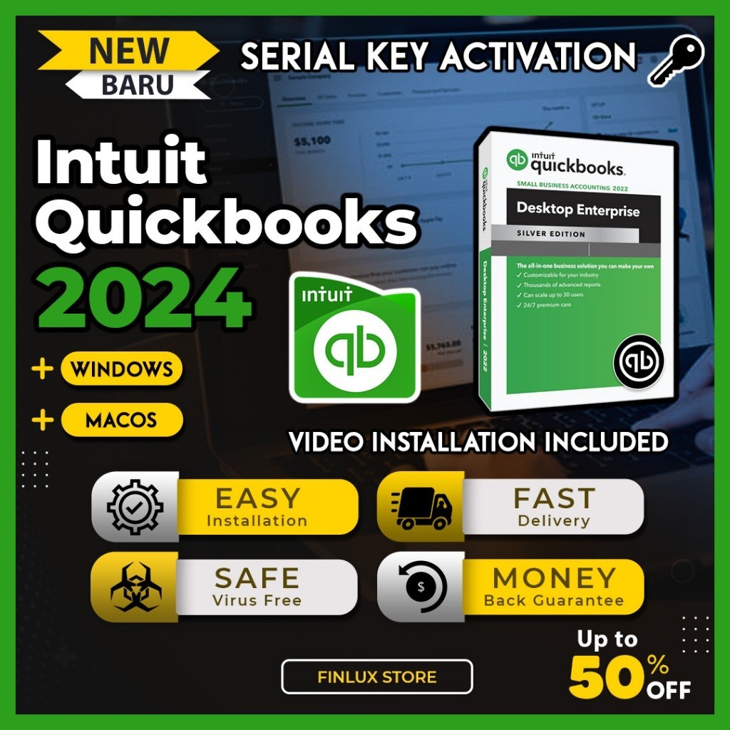 [VIDEO] Intuit QuickBooks Enterprise Solution Accountant 2024 | Key Activation | Lifetime For ...