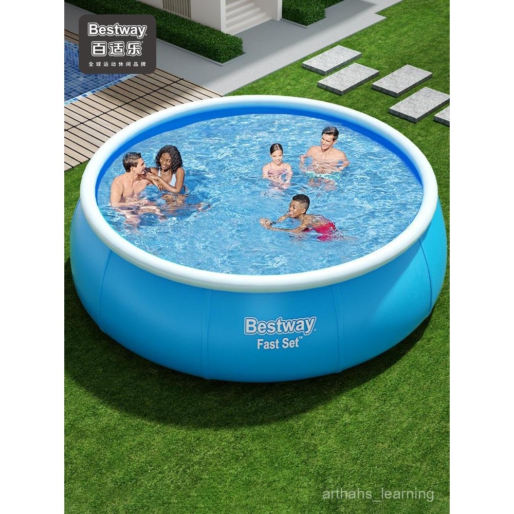 Bestway Top Ring Inflatable Pool Swimming Pool Inflatable Large Family ...