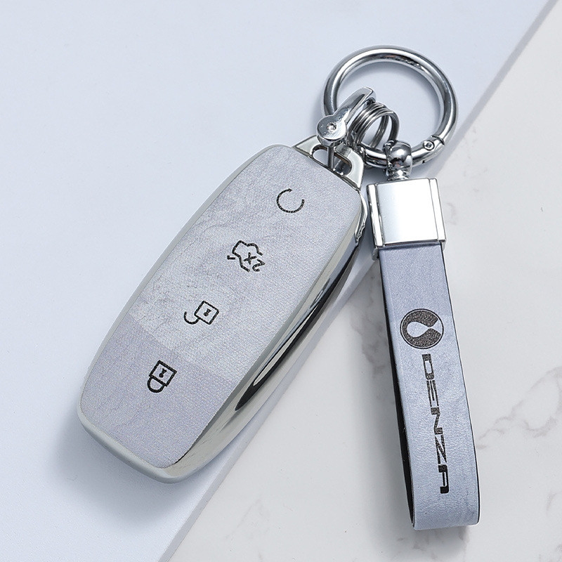 Suitable for Car Key Cover Case For DENZA d9 n7 n8 d9ev dmi Keychain Accessories | Shopee Singapore