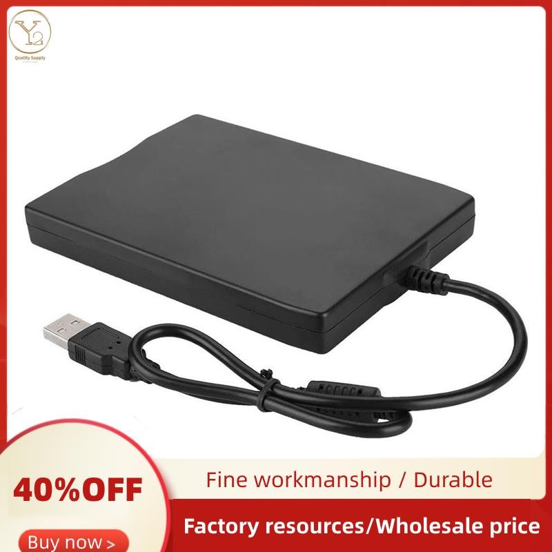 USB Floppy Disk Reader Drive 3.5In External Portable 1.44 MB FDD ...
