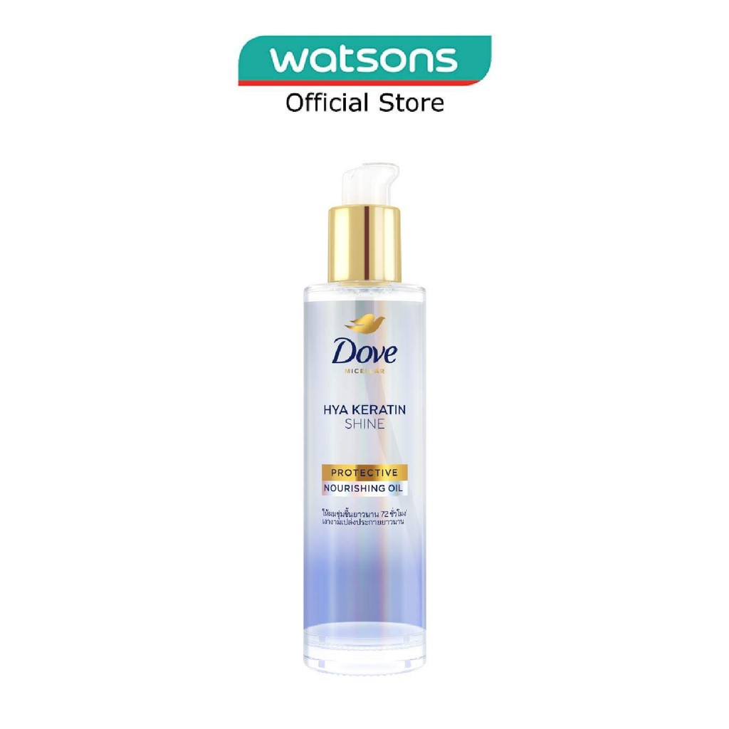 DOVE Hya Keratin Shine Protective Nourishing Serum Oil (For Dull & Dry ...