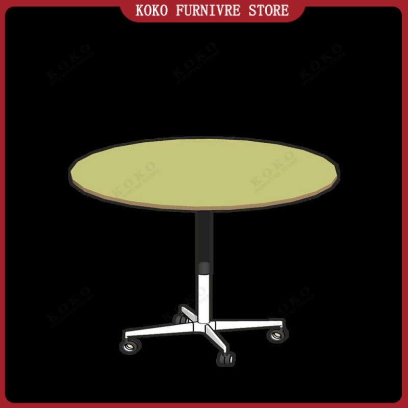 Lifting round Table Hydraulic Movable Side Table Sofa Side Table Side ...