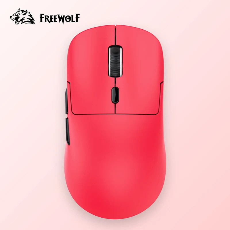 FREEWOLF A6 Wireless gamer mouse,PAW3311 24000DPI,Bluetooth Mouse ...