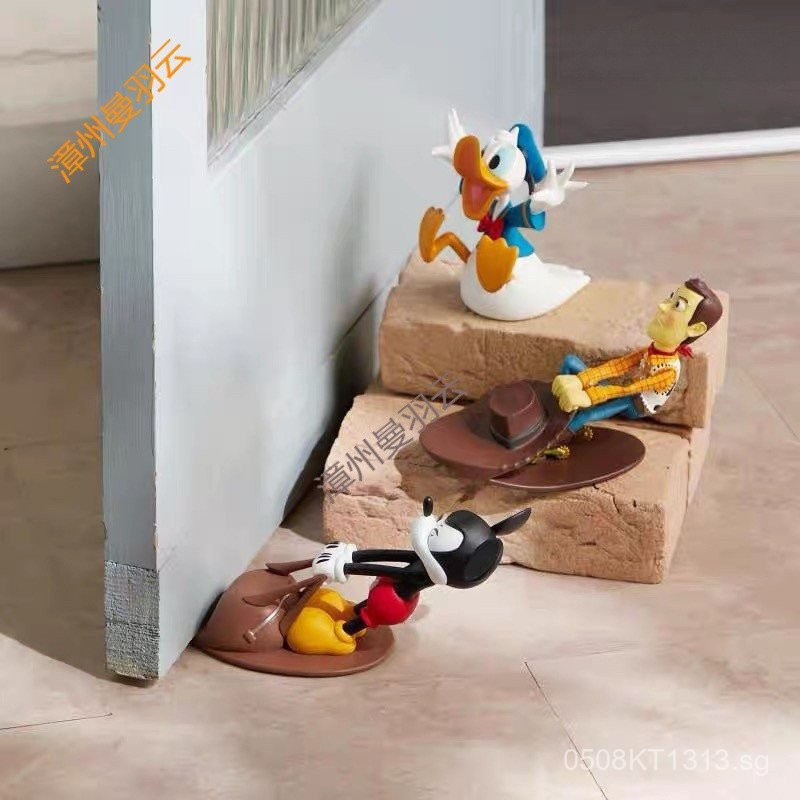 Fun Door Stopper Door Blocker Board Donald Duck Mickey Mouse Toy Cute ...