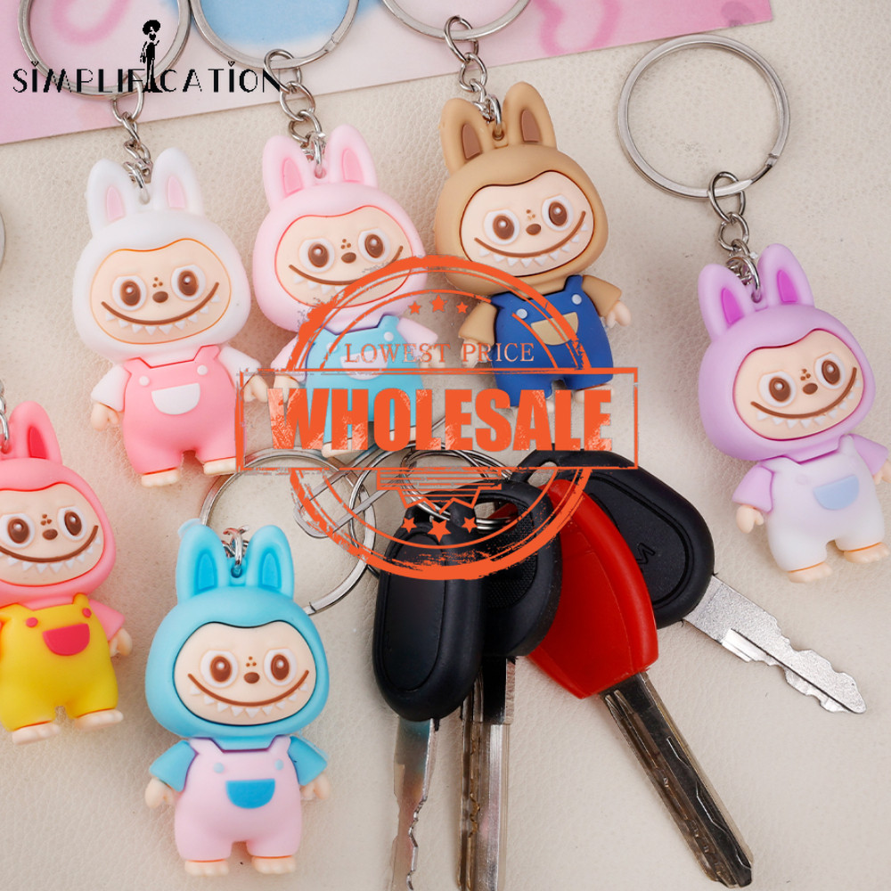 [Best Choice]Cartoon Anime Labubu Versatile Keychain - Creative DIY Bag ...