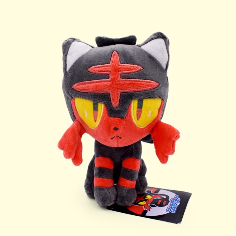 2025 New Style Pokemon 20cm Fire Spot Meow Land Fairy Fire Series Baby ...