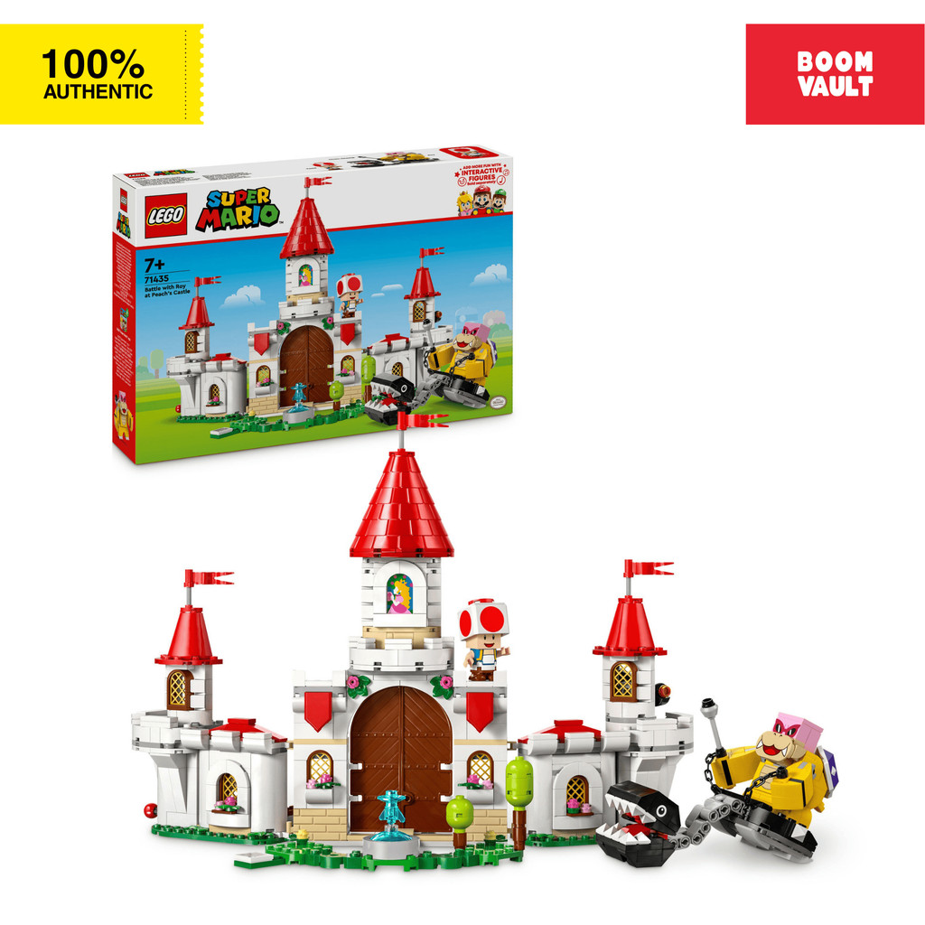 LEGO® Super Mario™ Battle with Roy at Peach’s Castle 71435 | Shopee ...
