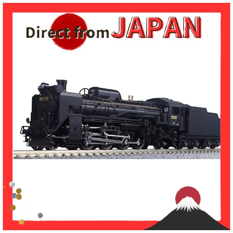 KATO N Gauge D51 Hokkaido Model 2016-B Steam Locomotive Train Model ...