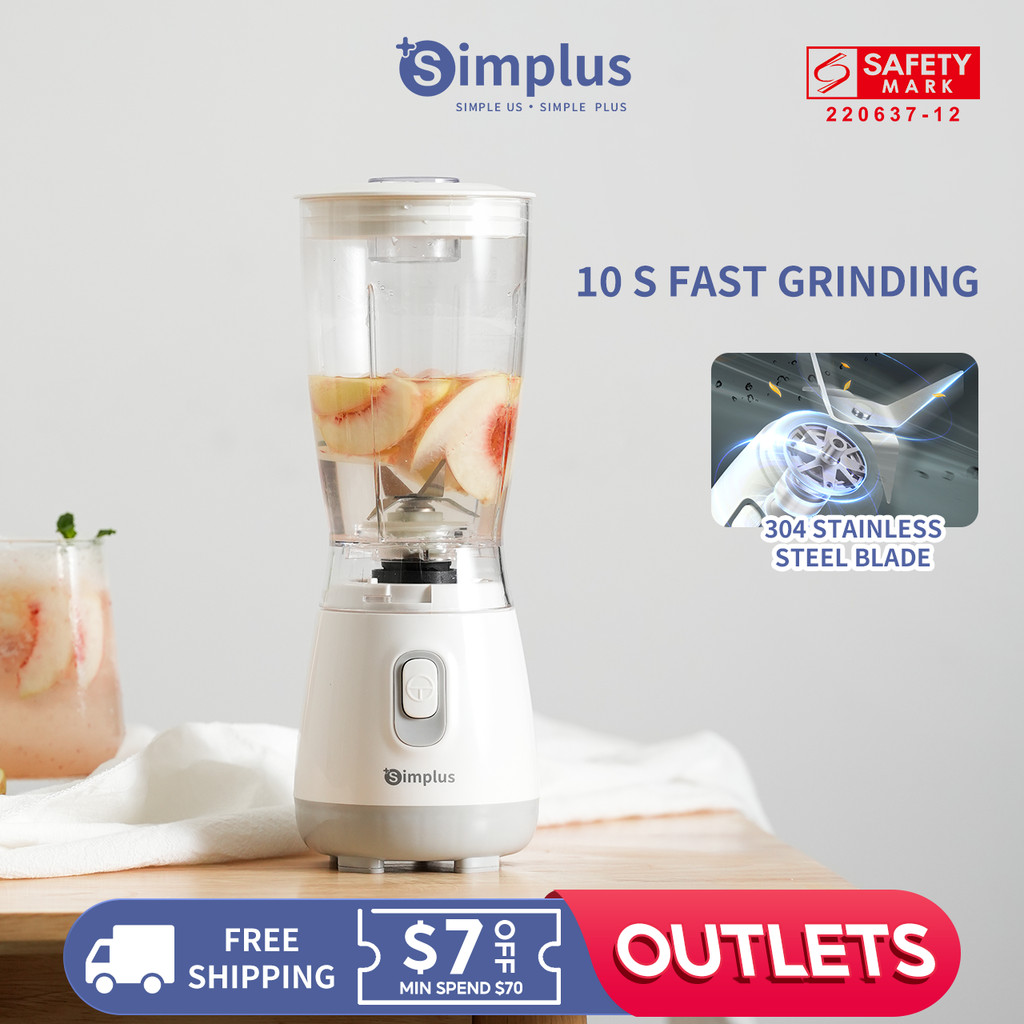 Simplus Food Blender 600 ML 250W Multi-functional Meat Mincer Juicer ...