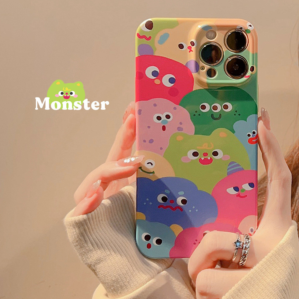 Little Monster iPhone Case Film Printing for iPhone 16 15 14 13 12 11 ...