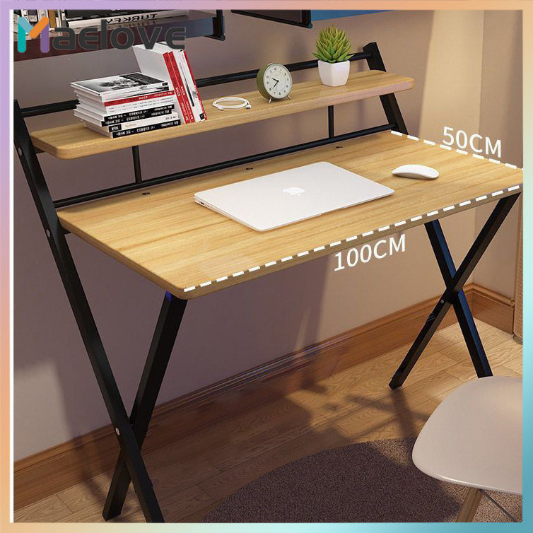 Desk Home Simple Folding Student Study Table Office Computer Desk ...