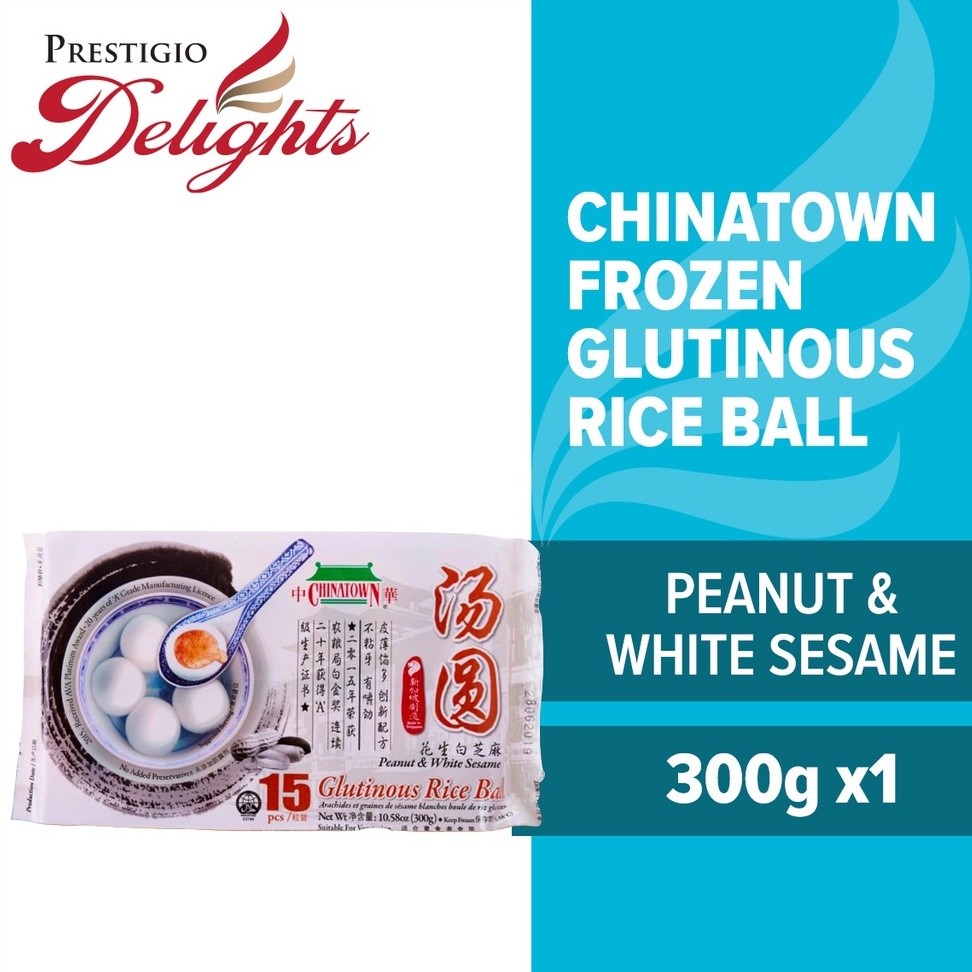 Chinatown Frozen Glutinous Rice Ball - Peanut & White Sesame - By ...