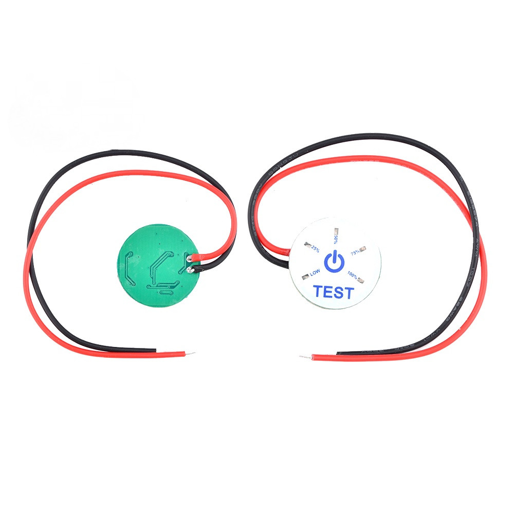 Battery Indicator Electricity Indicator Meter DC Battery Gauge ...
