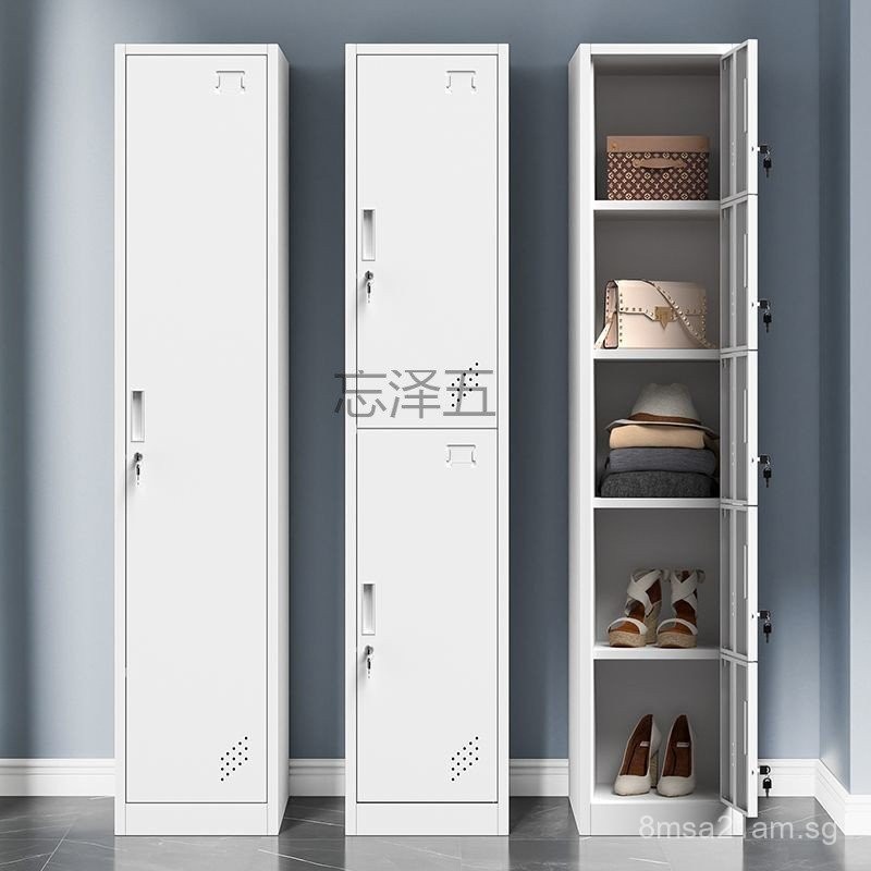 CR Single-Door Wardrobe Iron Locker Single Cabinet Employee Cabinet ...