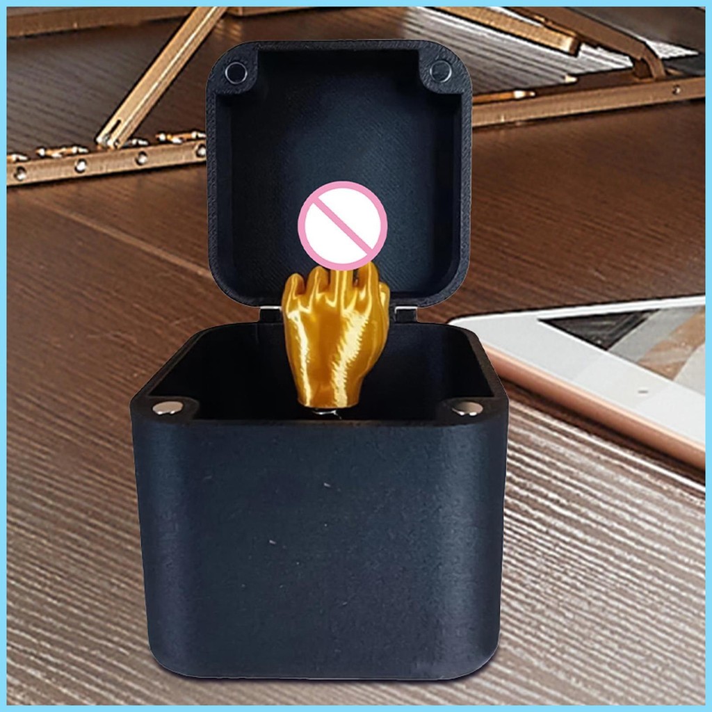 Just For You Middle Finger Prank Box Pop Up 3D Printed Novelty Funny ...