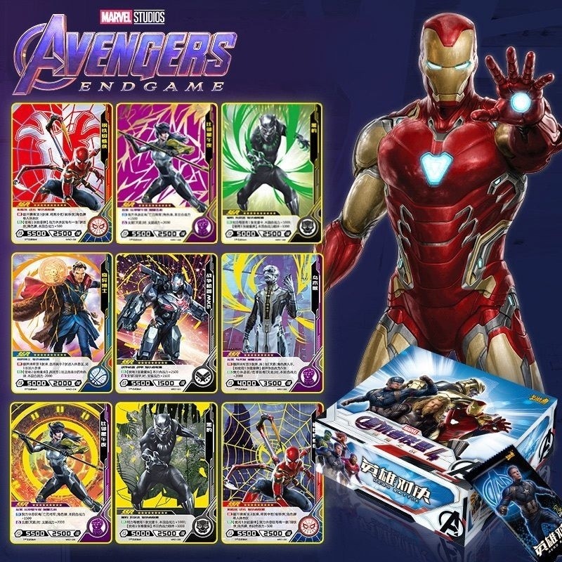 Card Game Marvel Avengers Heroes Duel Card Deluxe Edition Officially ...
