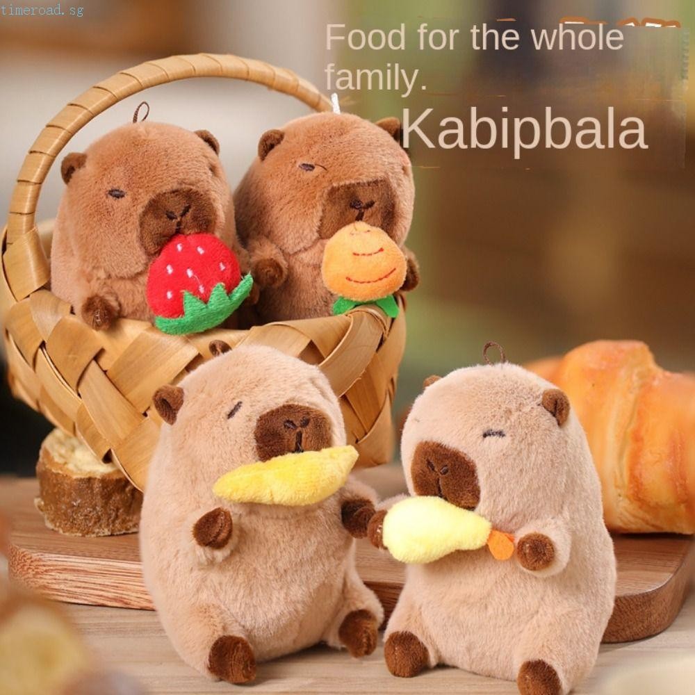 TIMEROAD Capybara Tail Wagging Keychain, Wagging Tail Cartoon Wag Its ...