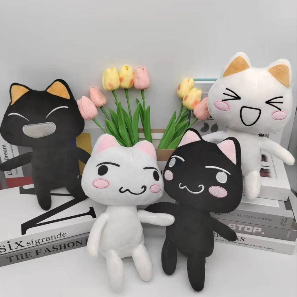 Toro Inoue the Cat plush Toro Inoue Cat Stuffed Toys Genshin Black Cat ...