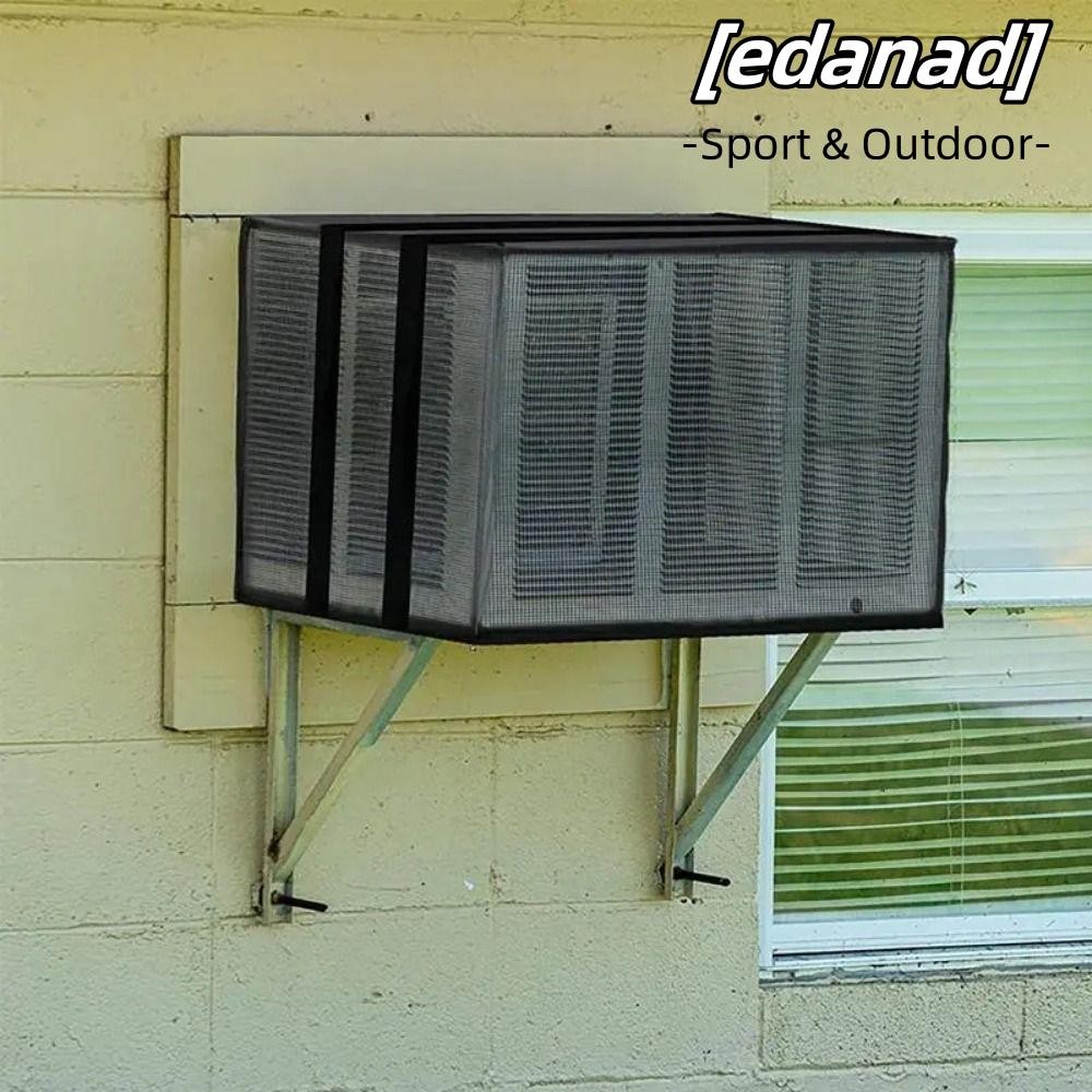 EDANAD Air Conditioner Mesh Cover, Fabric Reinforced Strap Window AC ...