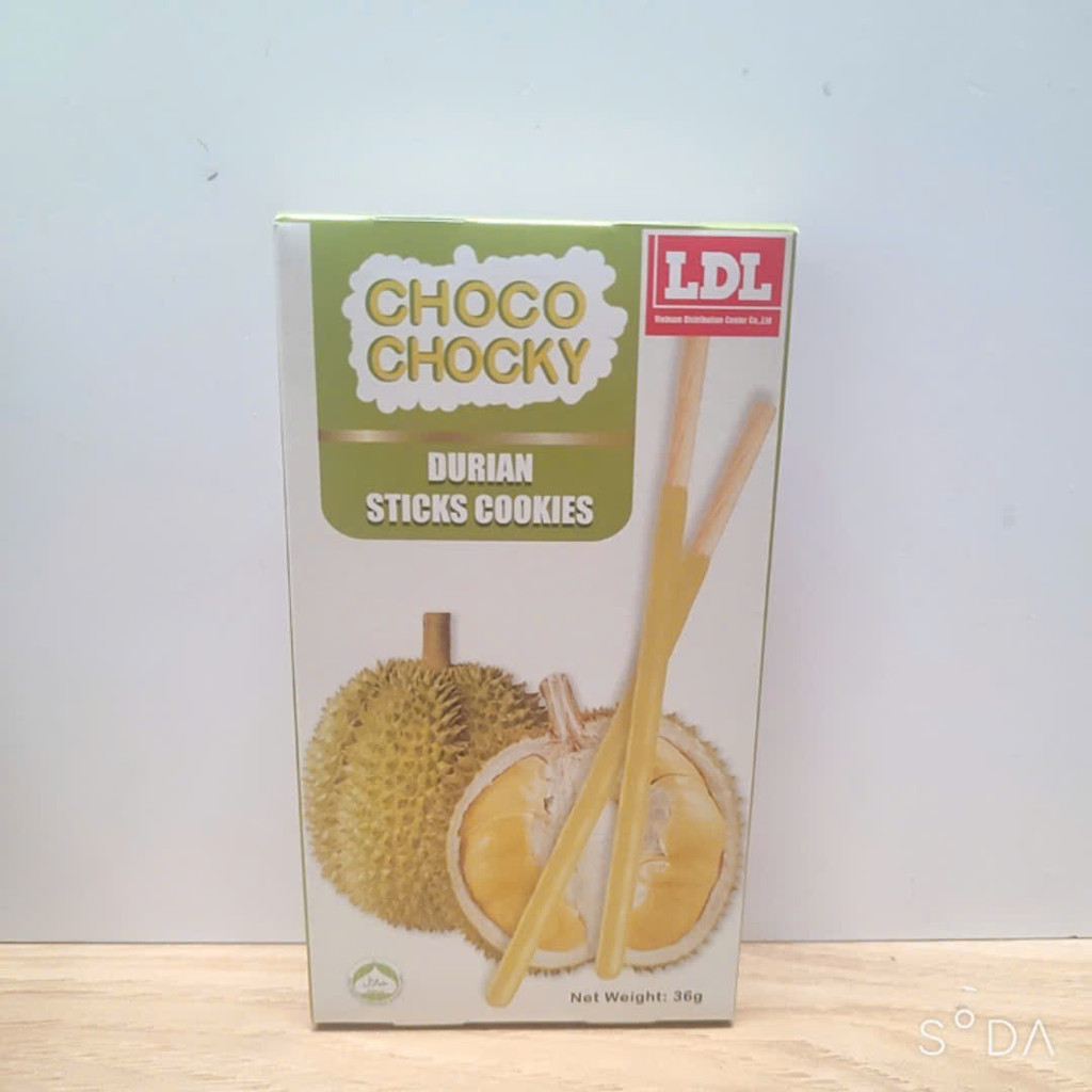 LDL Choco Chocky Sticks Chocolate Durian, Green Tea, Cheese, Milk ...