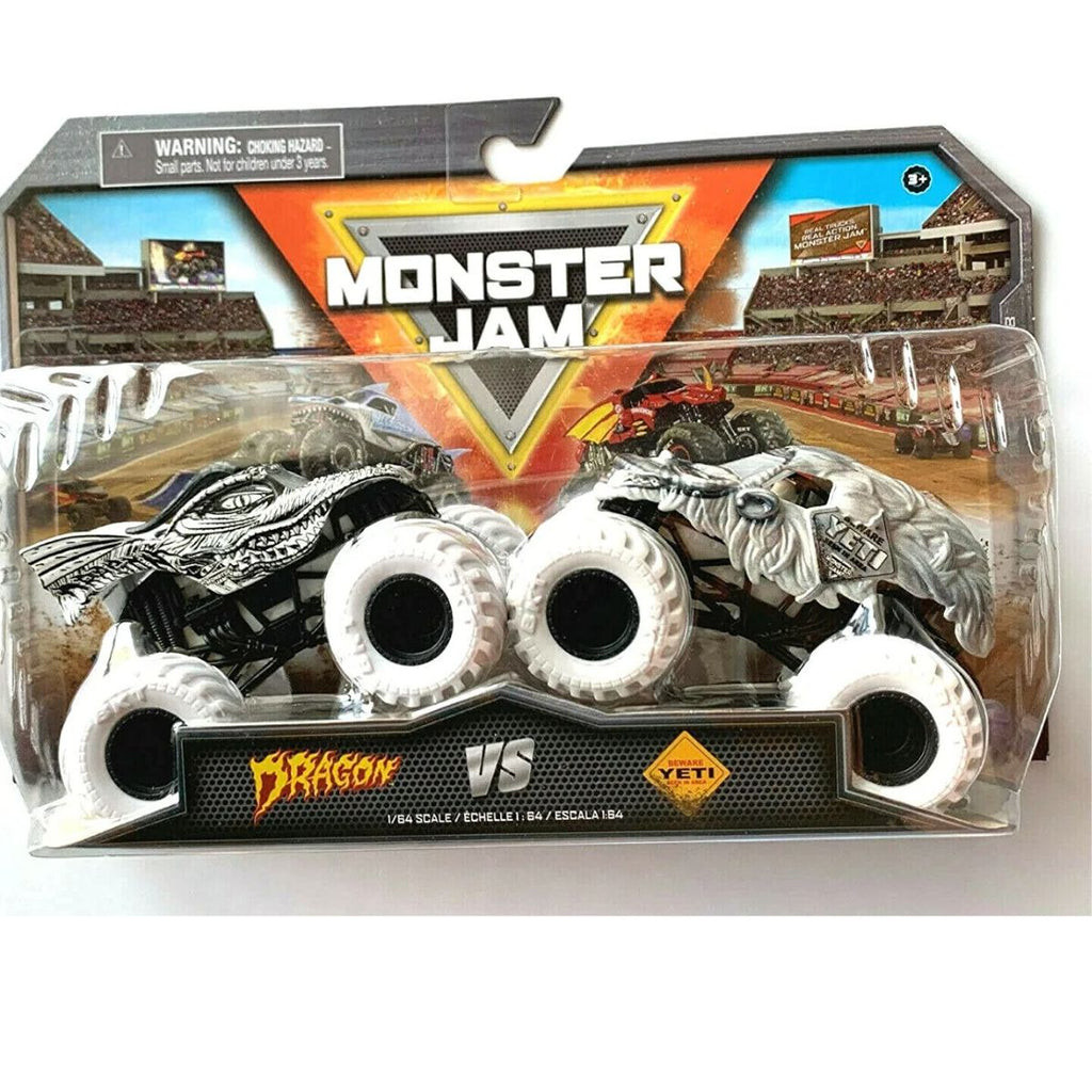Monster Jam 1:64 2 Packs Double Down Showdown Assorted | Shopee Singapore