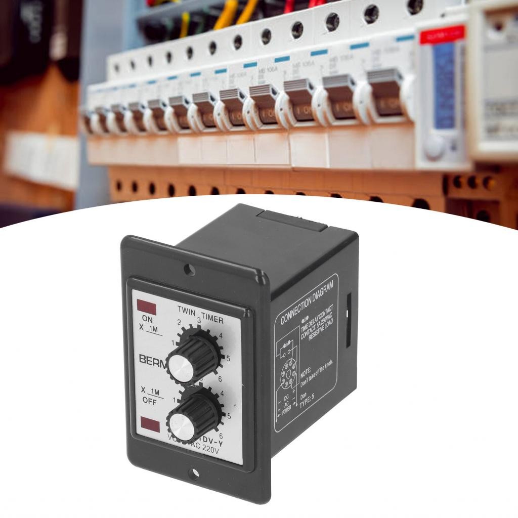 Supergoodsales Twin Timer Relay 6M Reciprocating Cycle Delay Controller Double Rela | Shopee ...
