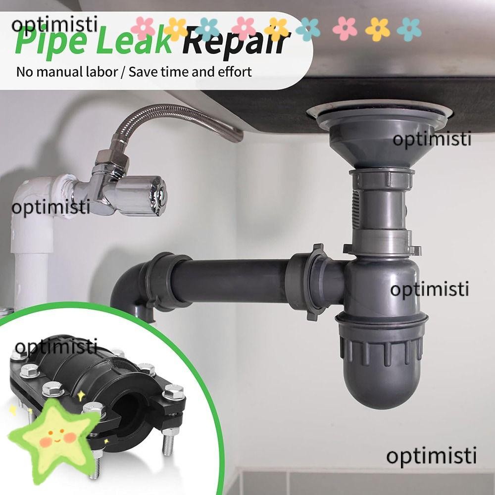 OPTIMISTI Repair Clamp, Universal 3/4 inch Water Pipe Clamp ...
