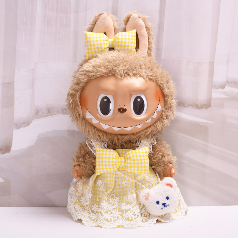 labubu labubu clothes labubu clothes v2 Only clothes] 38cm cloth vinyl ...
